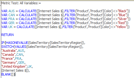 DAX Variables Design Considerations – Insight Quest