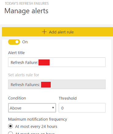 Group Email Notification for Dataset Refresh Failure – Insight Quest